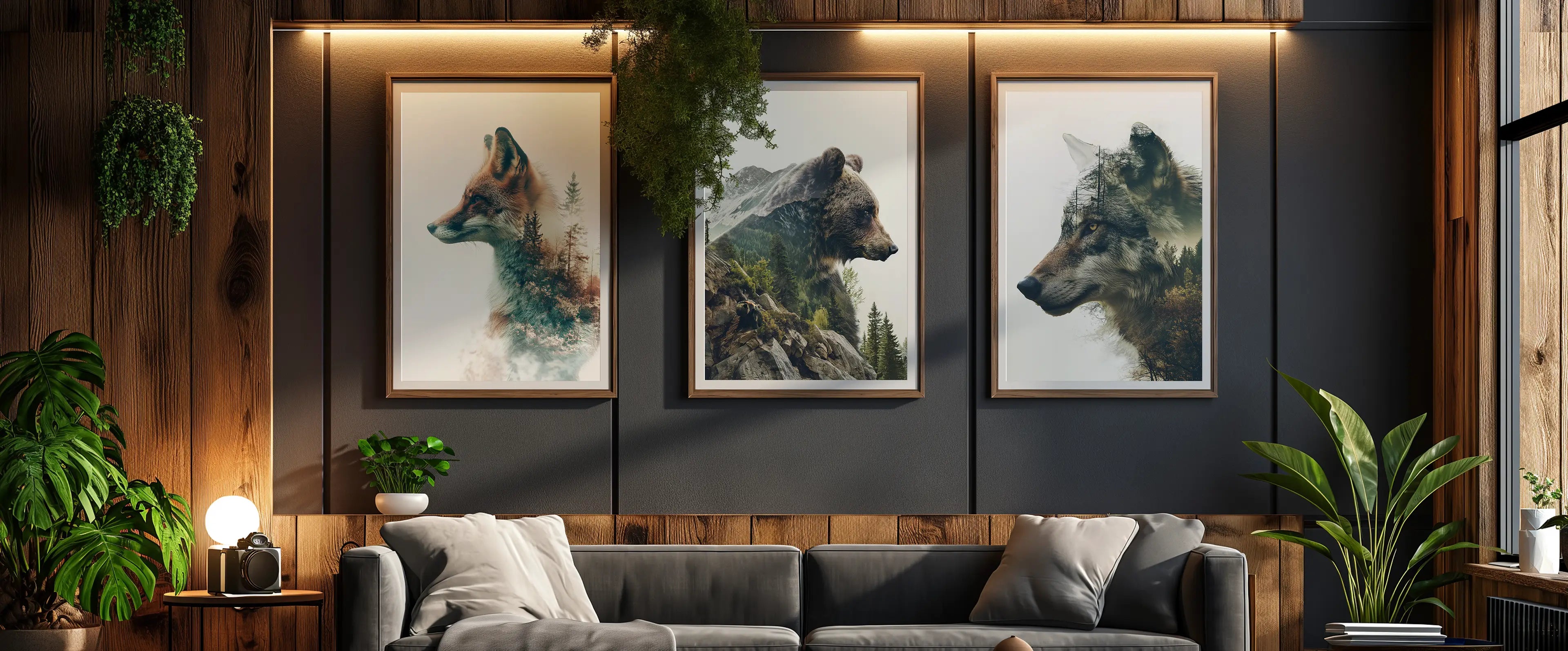 "Doppel-Belichtungen" Poster kaufen – nonhuman.art